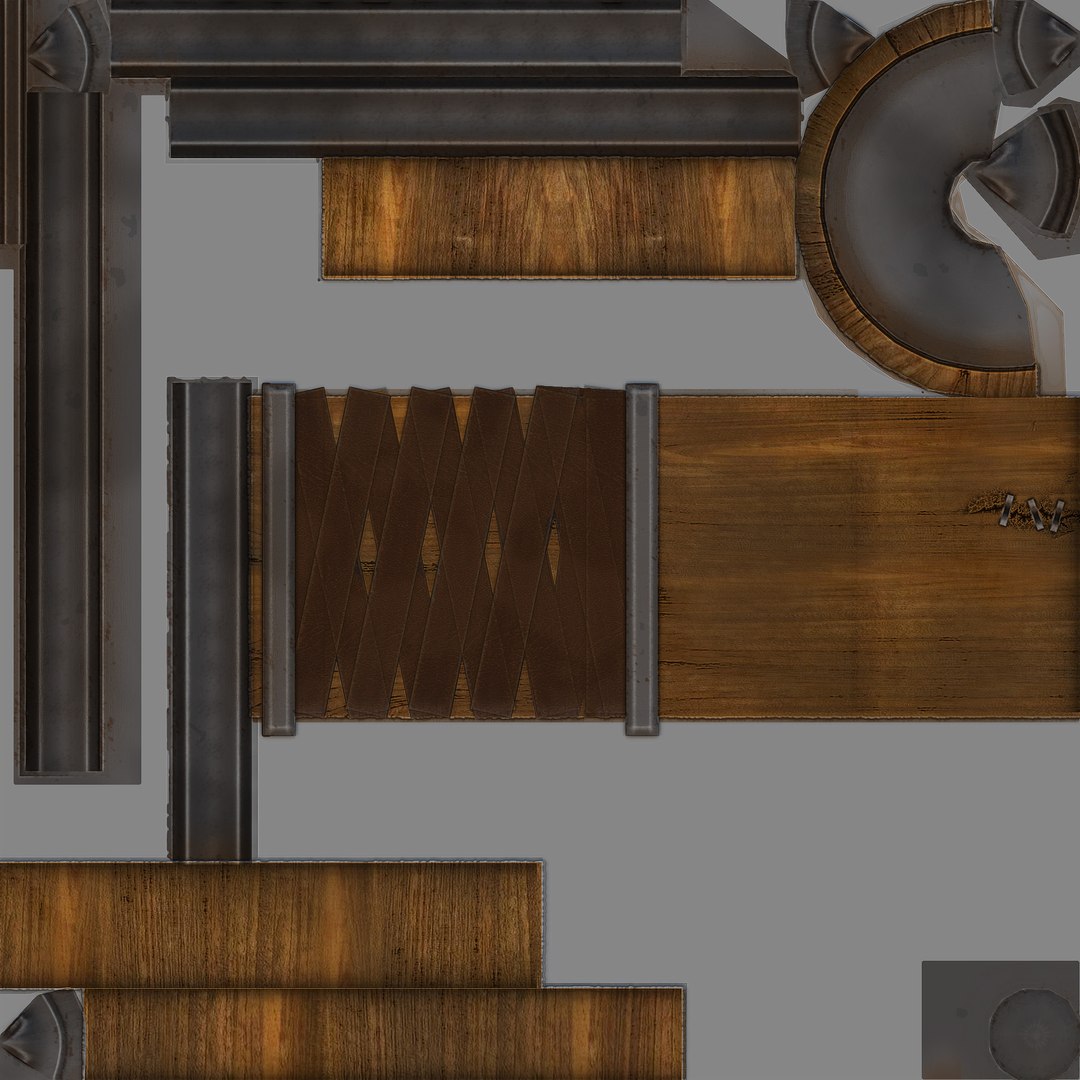 Medieval Club 3d Max