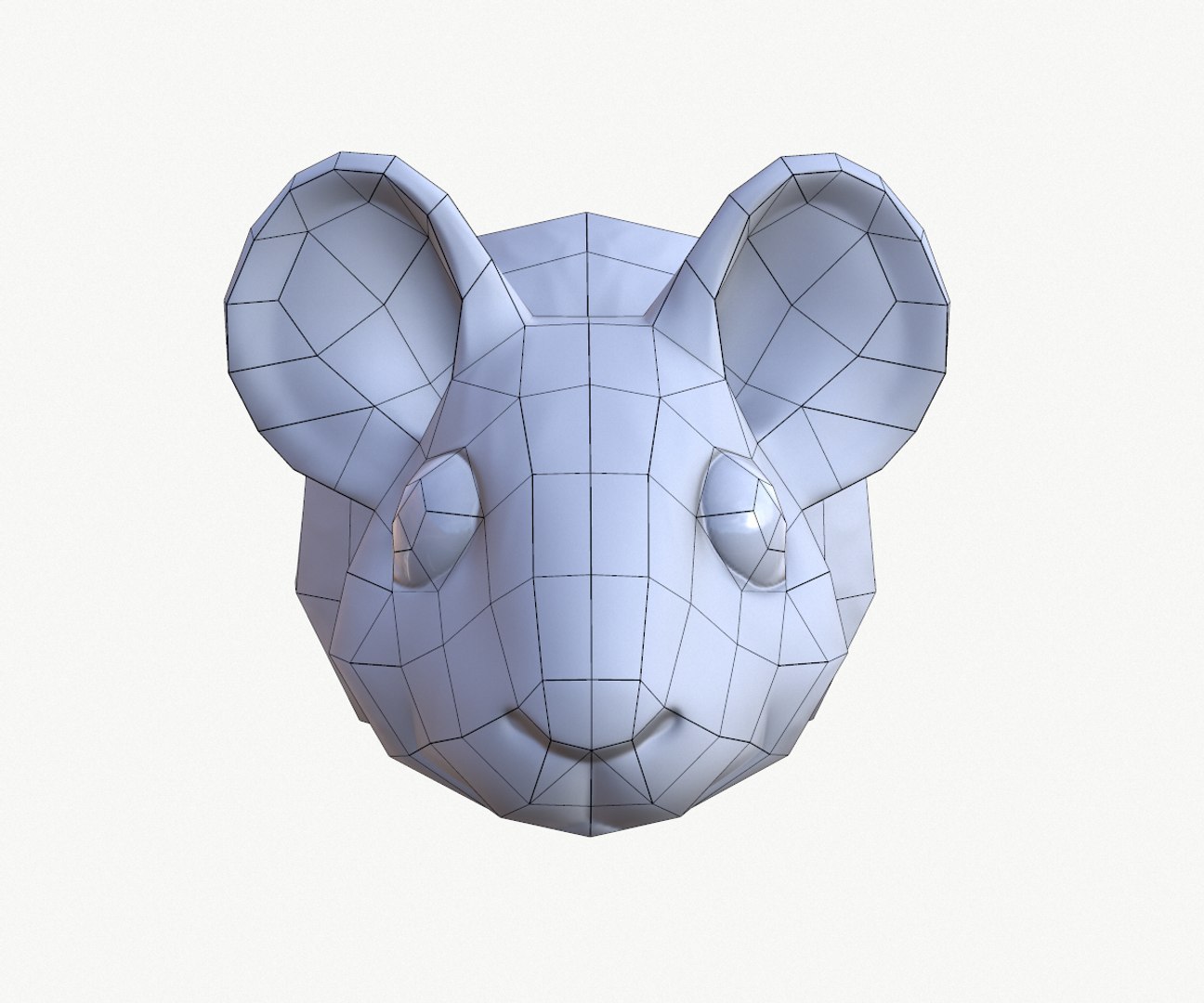 Stylized Mouse 3D Model - TurboSquid 1242887