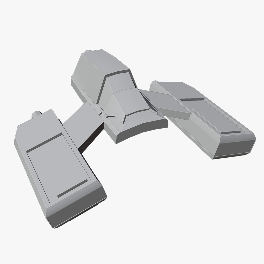 3D Sci-Fi Vehicle Low Poly model - TurboSquid 1796565