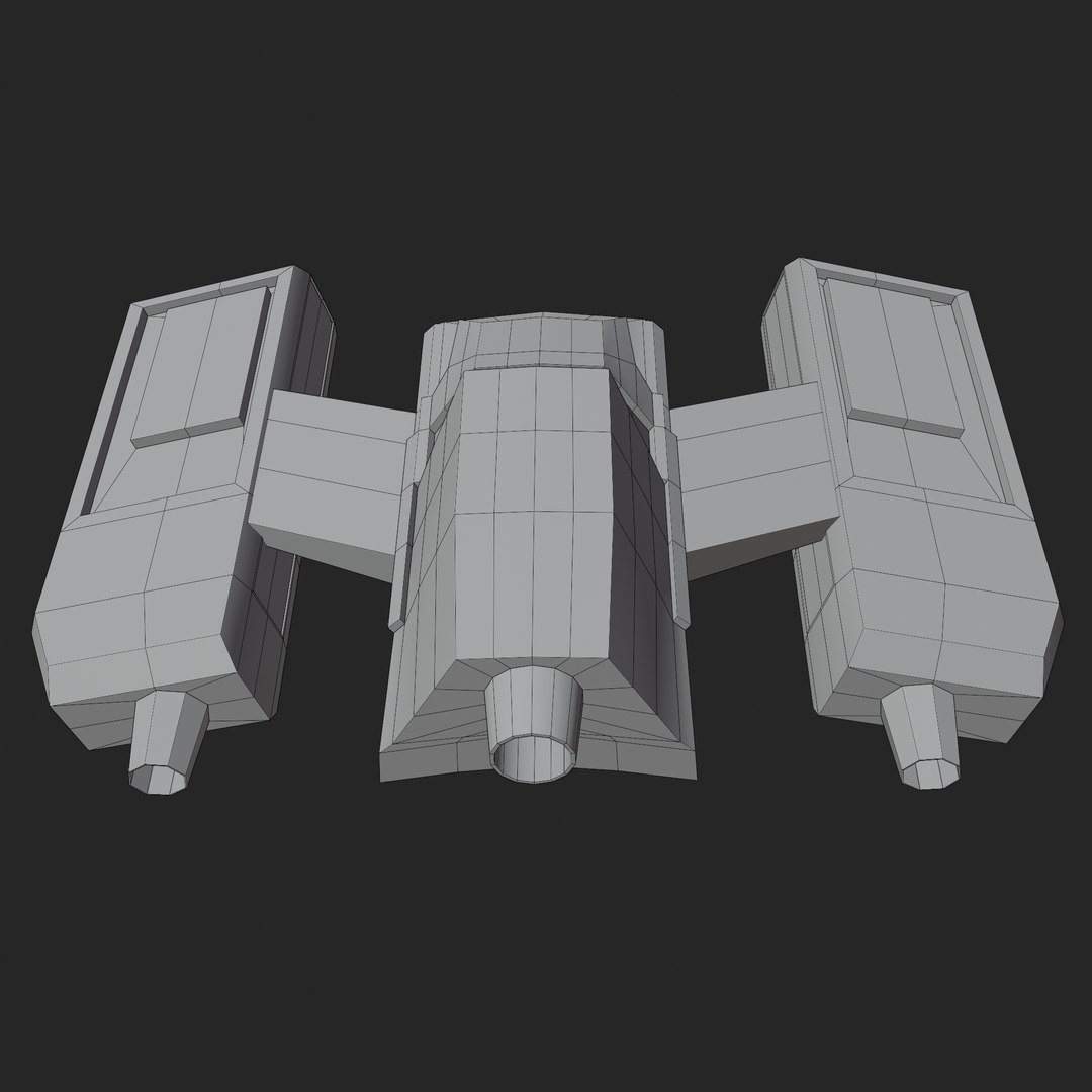 3D Sci-Fi Vehicle Low Poly model - TurboSquid 1796565
