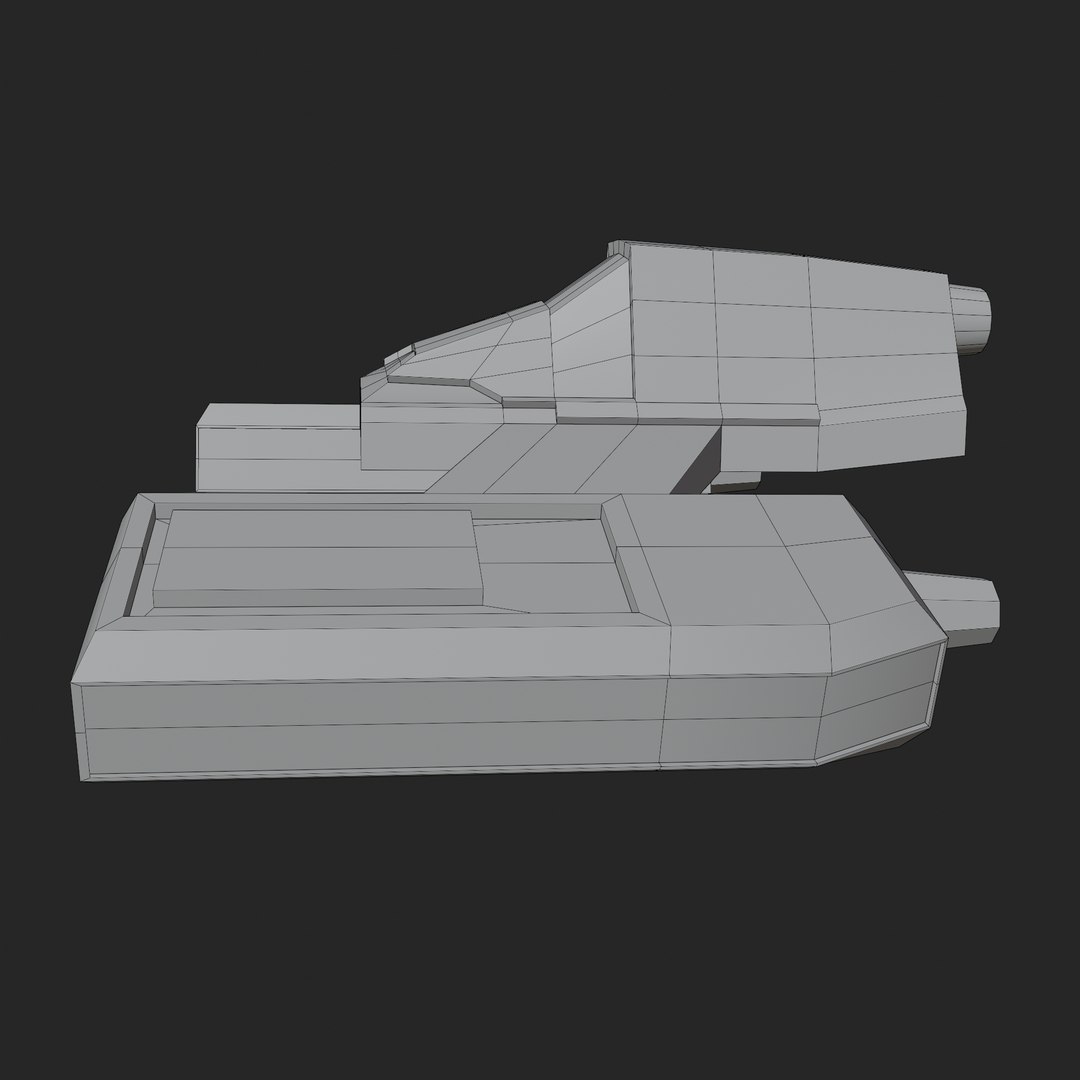 3D Sci-Fi Vehicle Low Poly model - TurboSquid 1796565