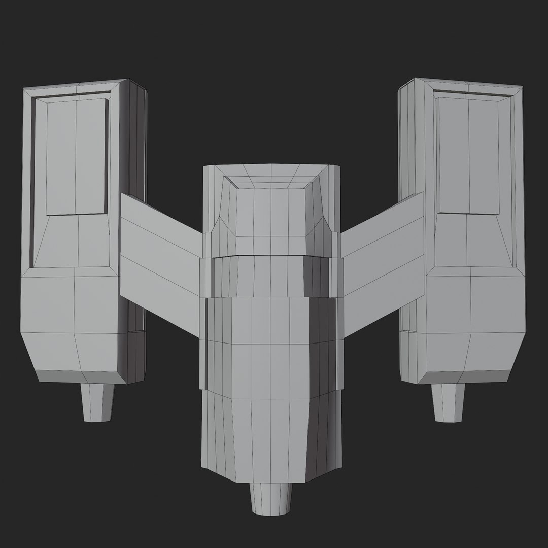 3D Sci-Fi Vehicle Low Poly model - TurboSquid 1796565