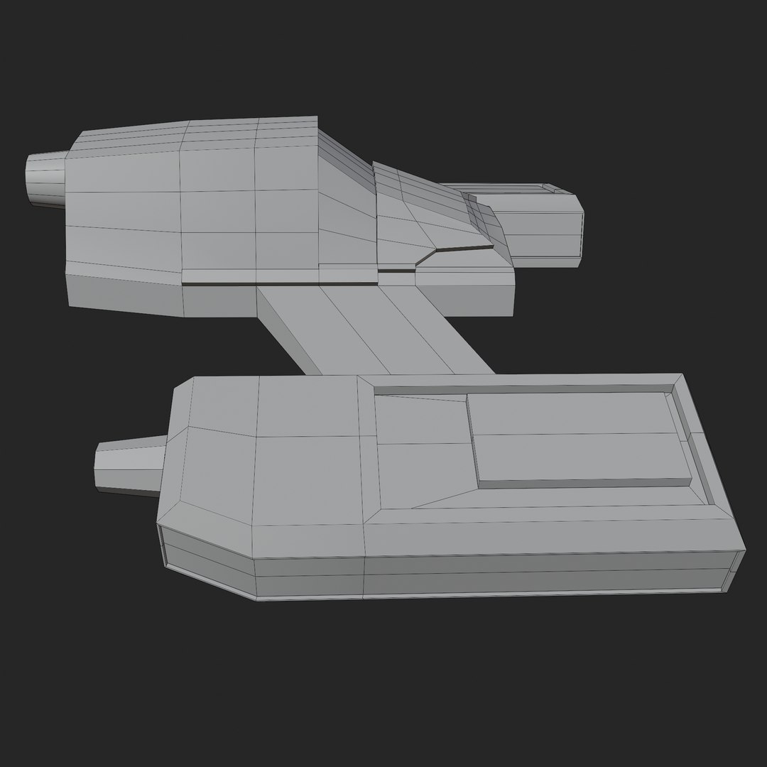 3D Sci-Fi Vehicle Low Poly model - TurboSquid 1796565