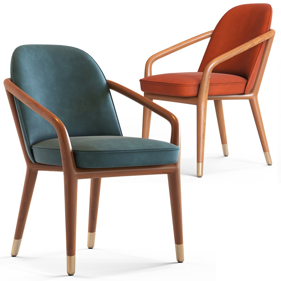 3D Ulivi Claire Table and Lise Armchair - TurboSquid 2182926