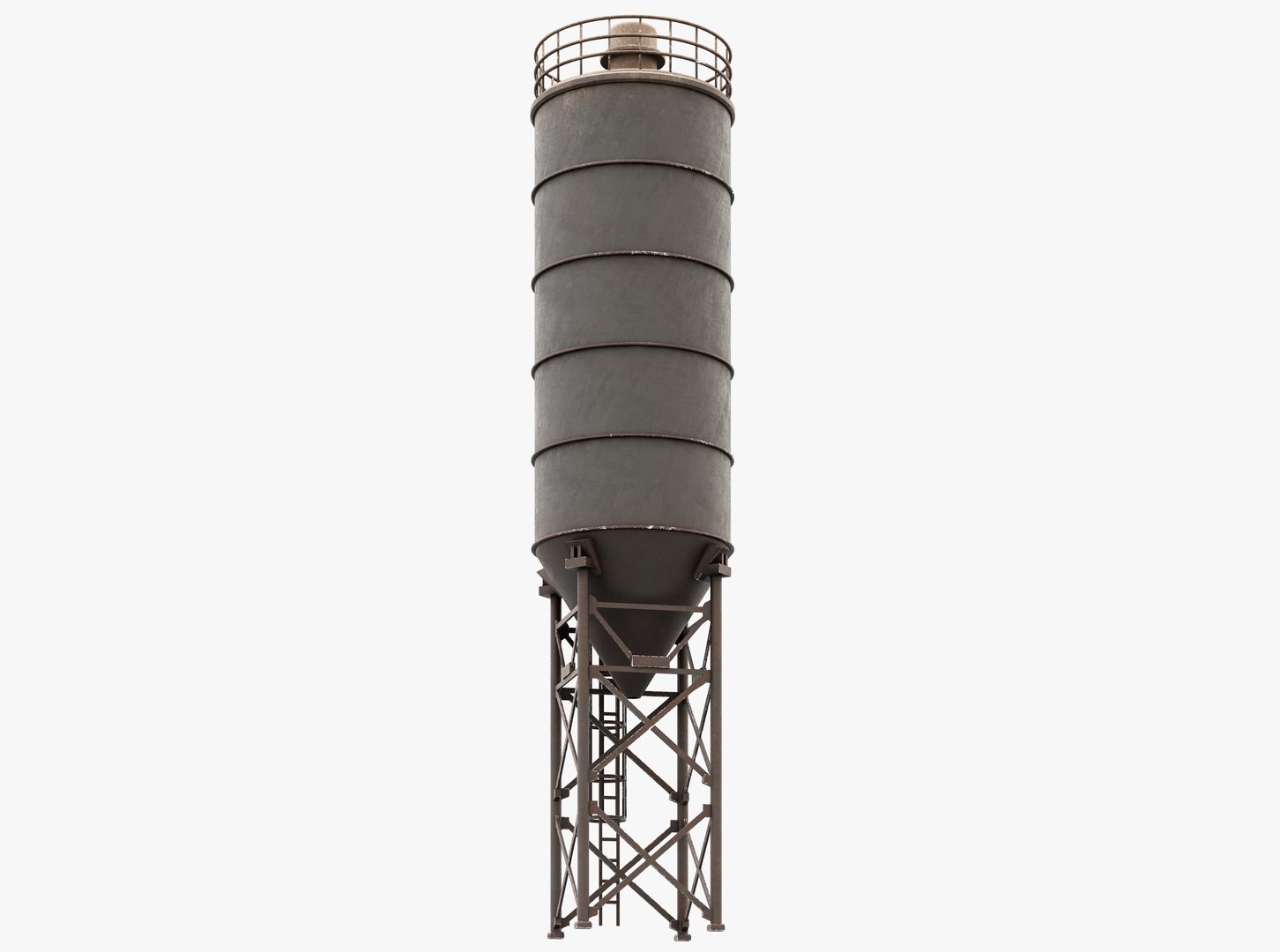 Silo Model - TurboSquid 1826790