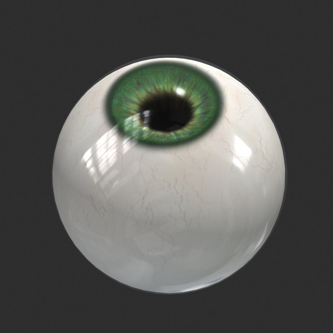 Polygonal Eye Obj
