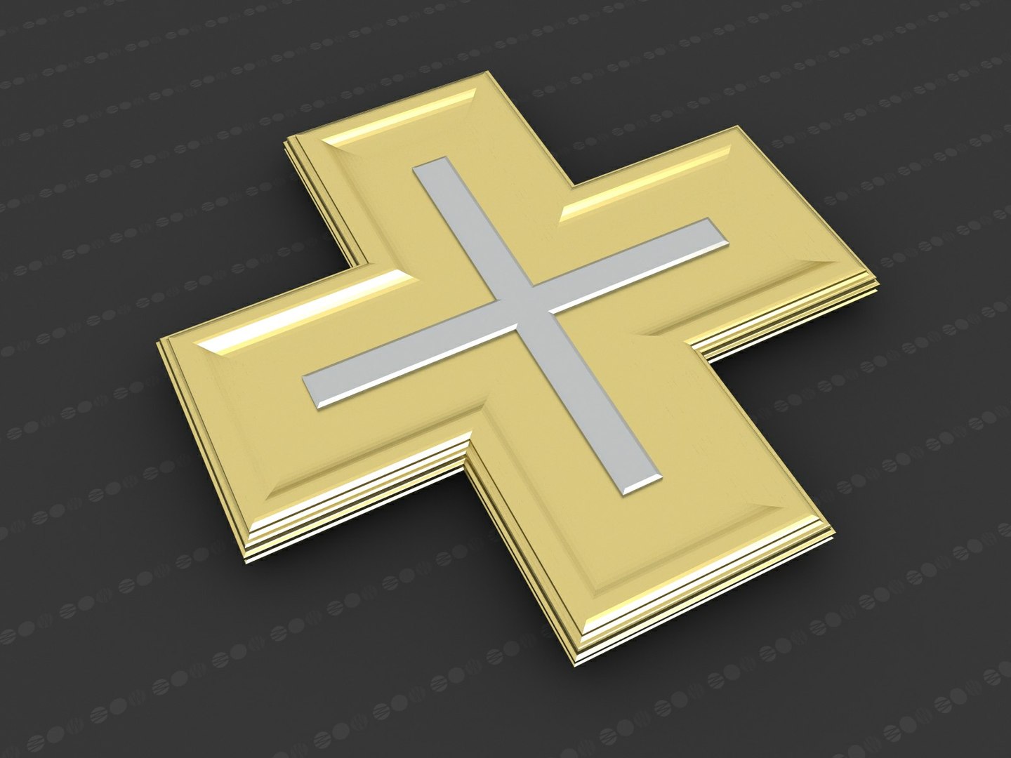 3D Cross Model - TurboSquid 1474227