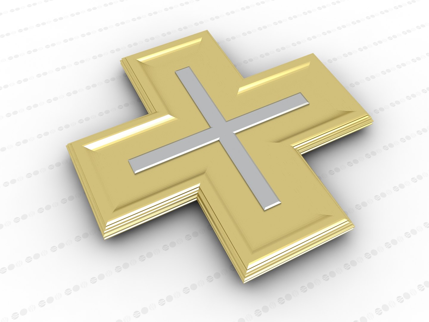 3D Cross Model - TurboSquid 1474227