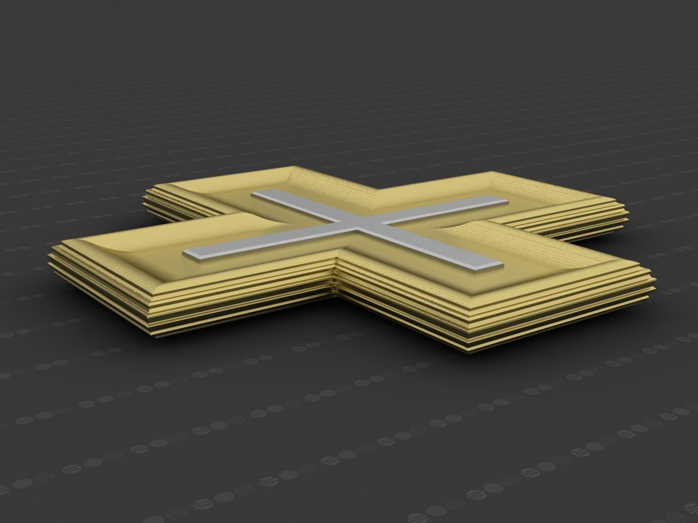 3D Cross Model - TurboSquid 1474227