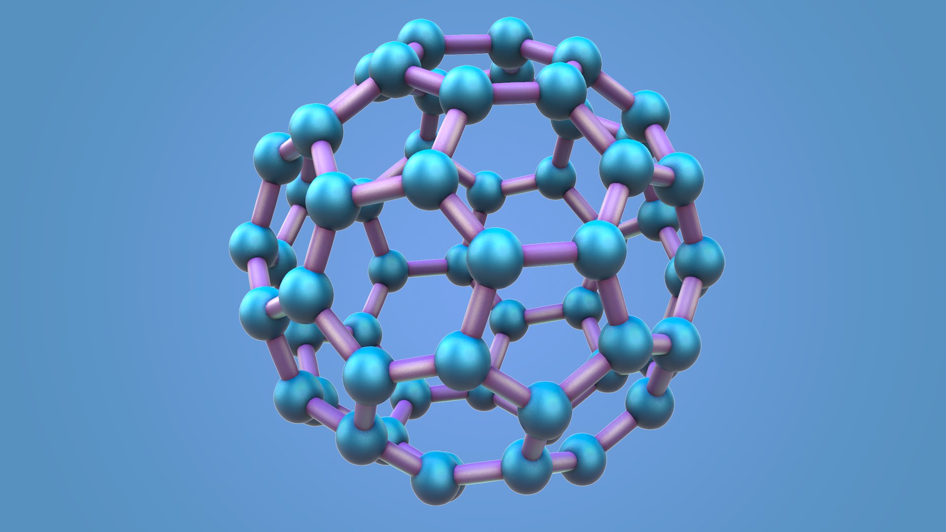 Carbon Structure Fullerene 3D Model - TurboSquid 1502866