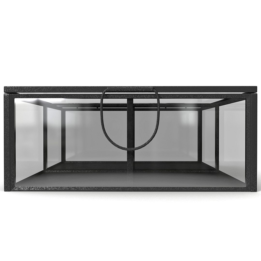 3d decorative box numbered alchemy model