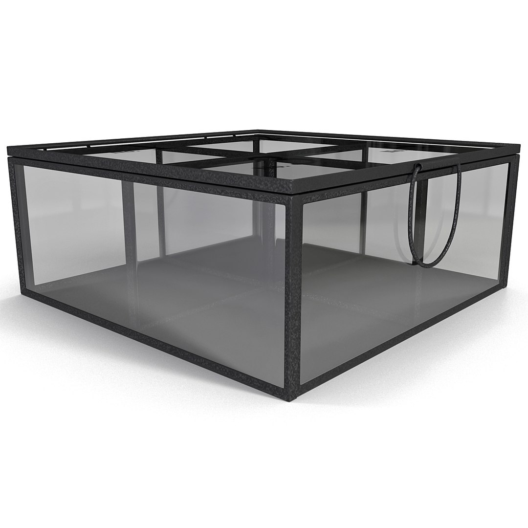 3d decorative box numbered alchemy model