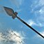 3d Old Worn French Polearm Model