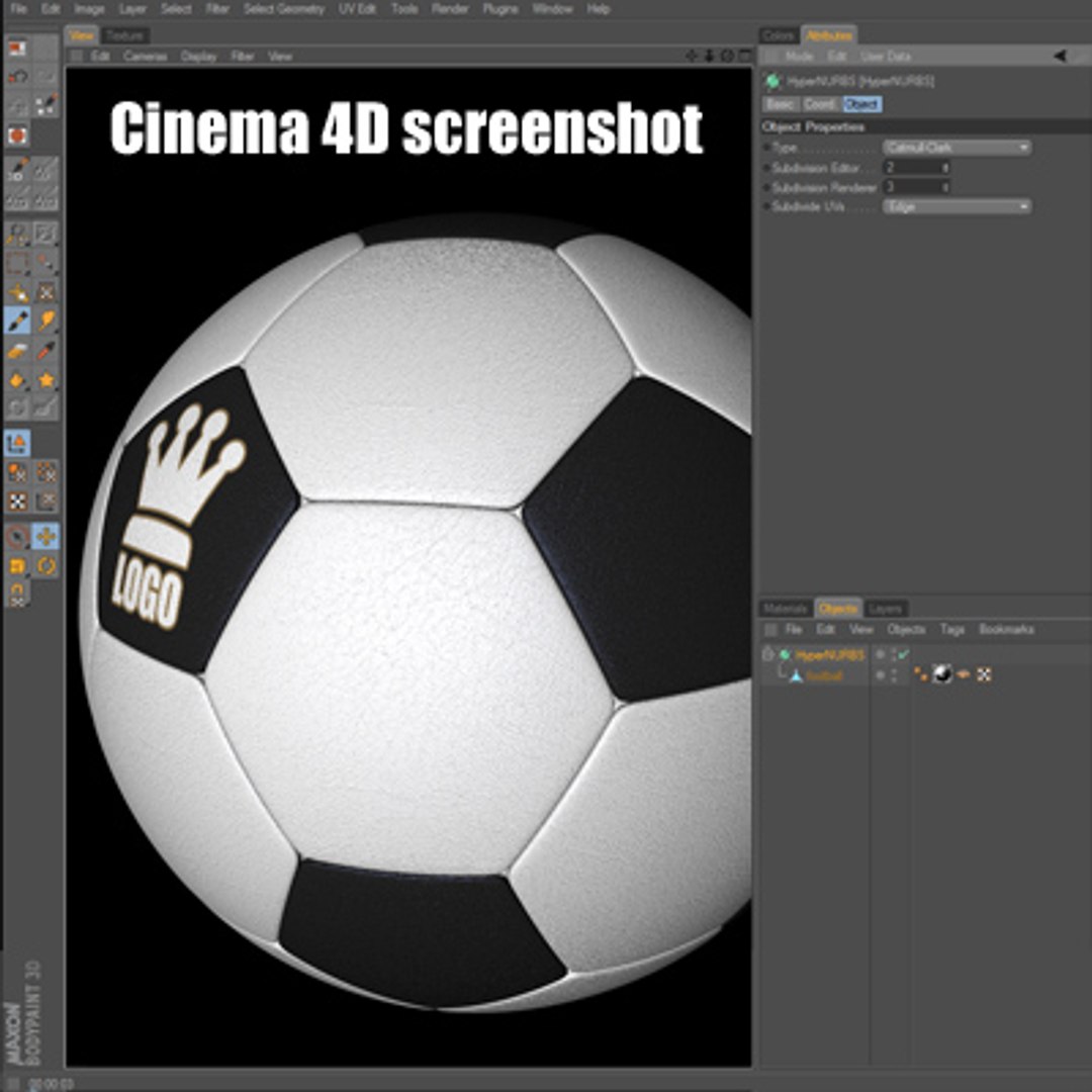 Football Soccer 3d Model