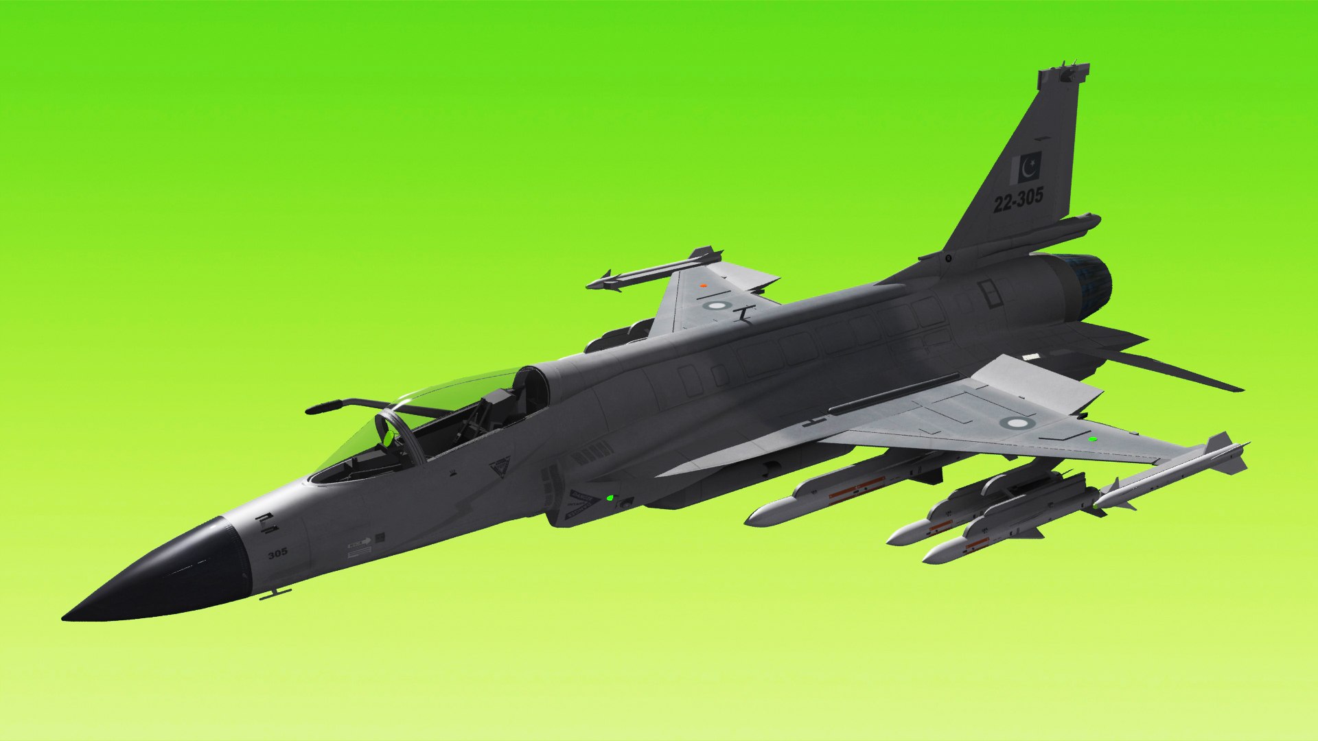 3D JF-17 Block 3 PAF Model - TurboSquid 2195482