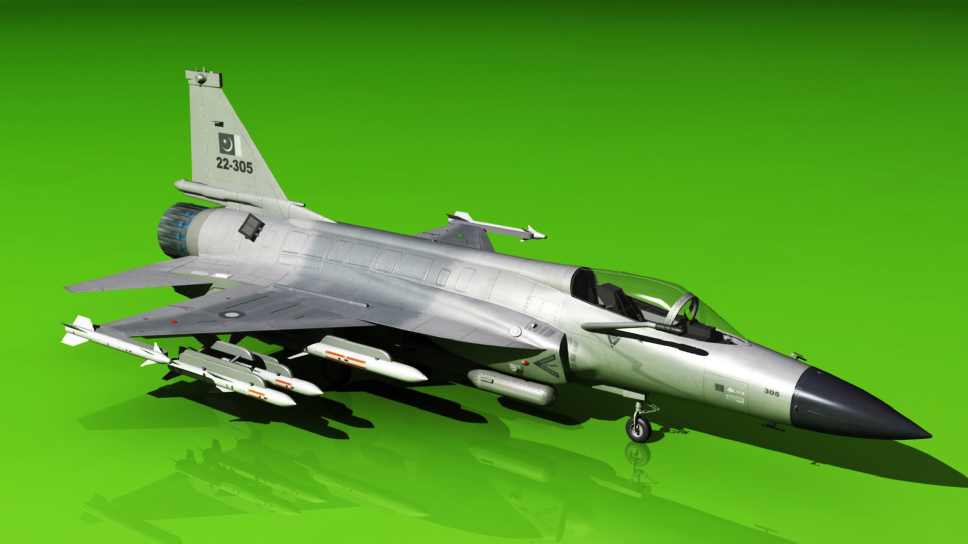 3D JF-17 Block 3 PAF Model - TurboSquid 2195482