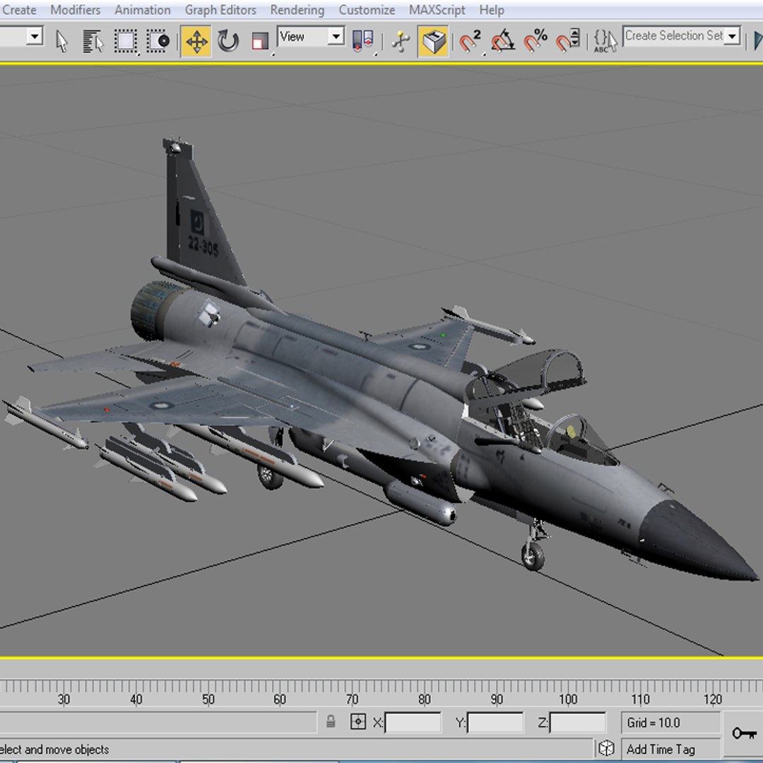 3D JF-17 Block 3 PAF Model - TurboSquid 2195482