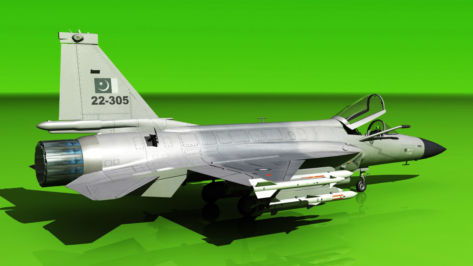 3D JF-17 Block 3 PAF Model - TurboSquid 2195482