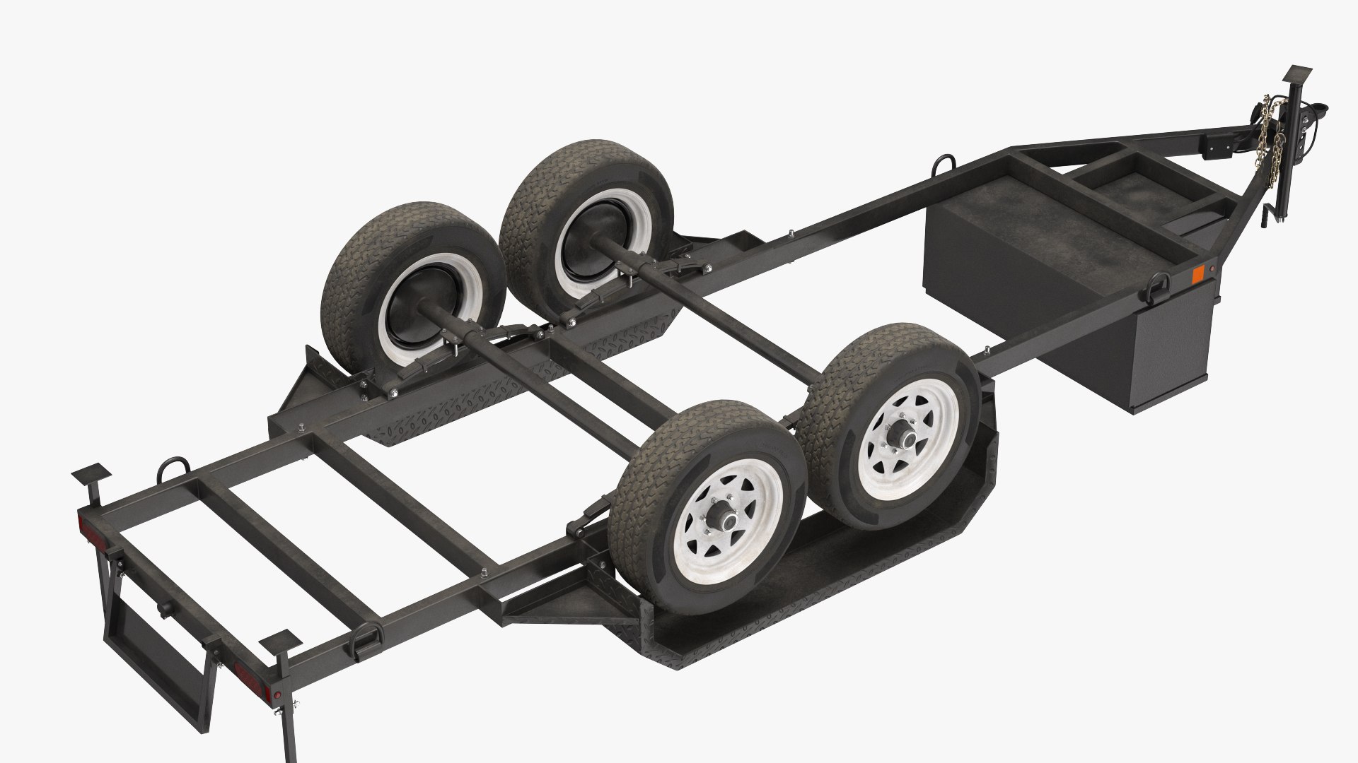 3D heavy duty 4 wheel model - TurboSquid 1601679