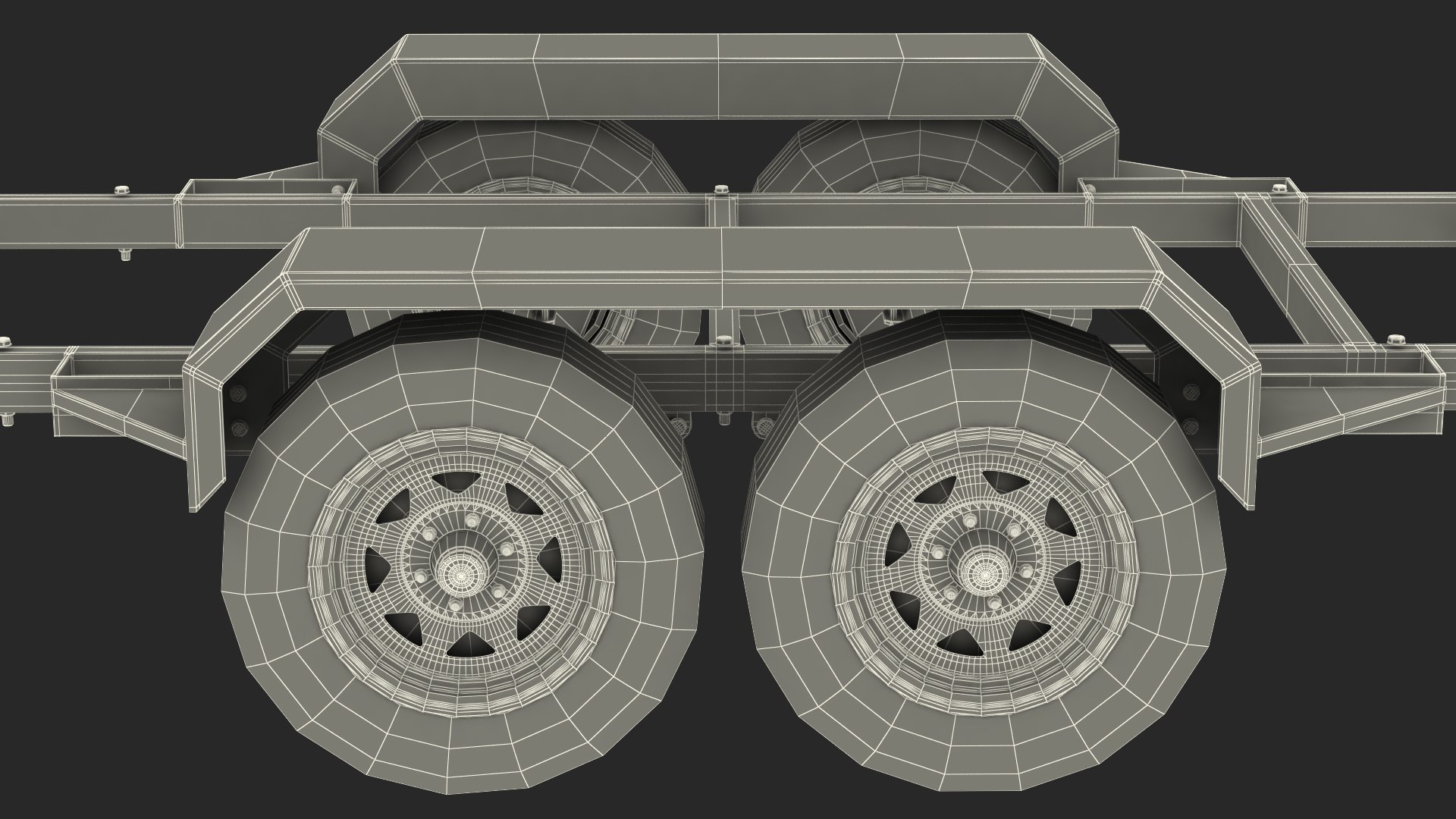 3D Heavy Duty 4 Wheel Model - TurboSquid 1601679