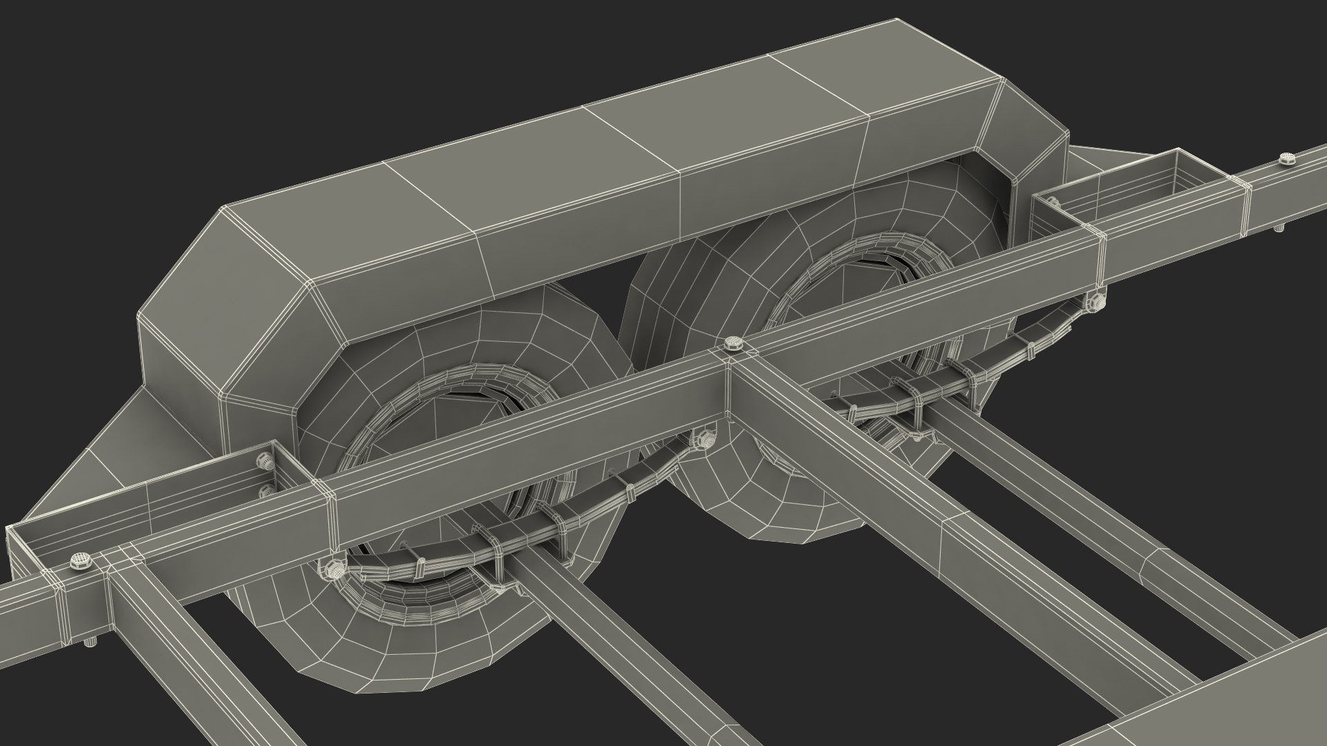 3D Heavy Duty 4 Wheel Model - TurboSquid 1601679