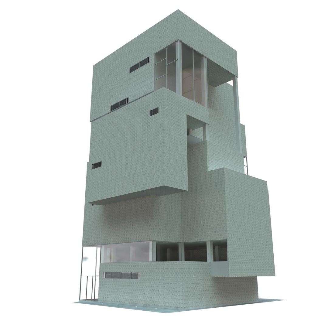 3D Model FTown Building - TurboSquid 1807887