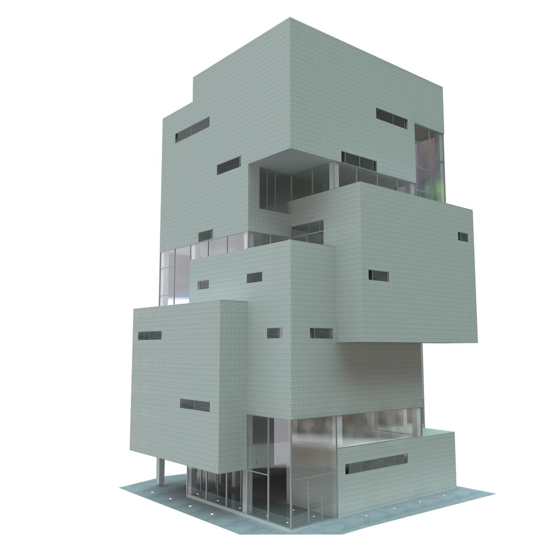 3D Model FTown Building - TurboSquid 1807887