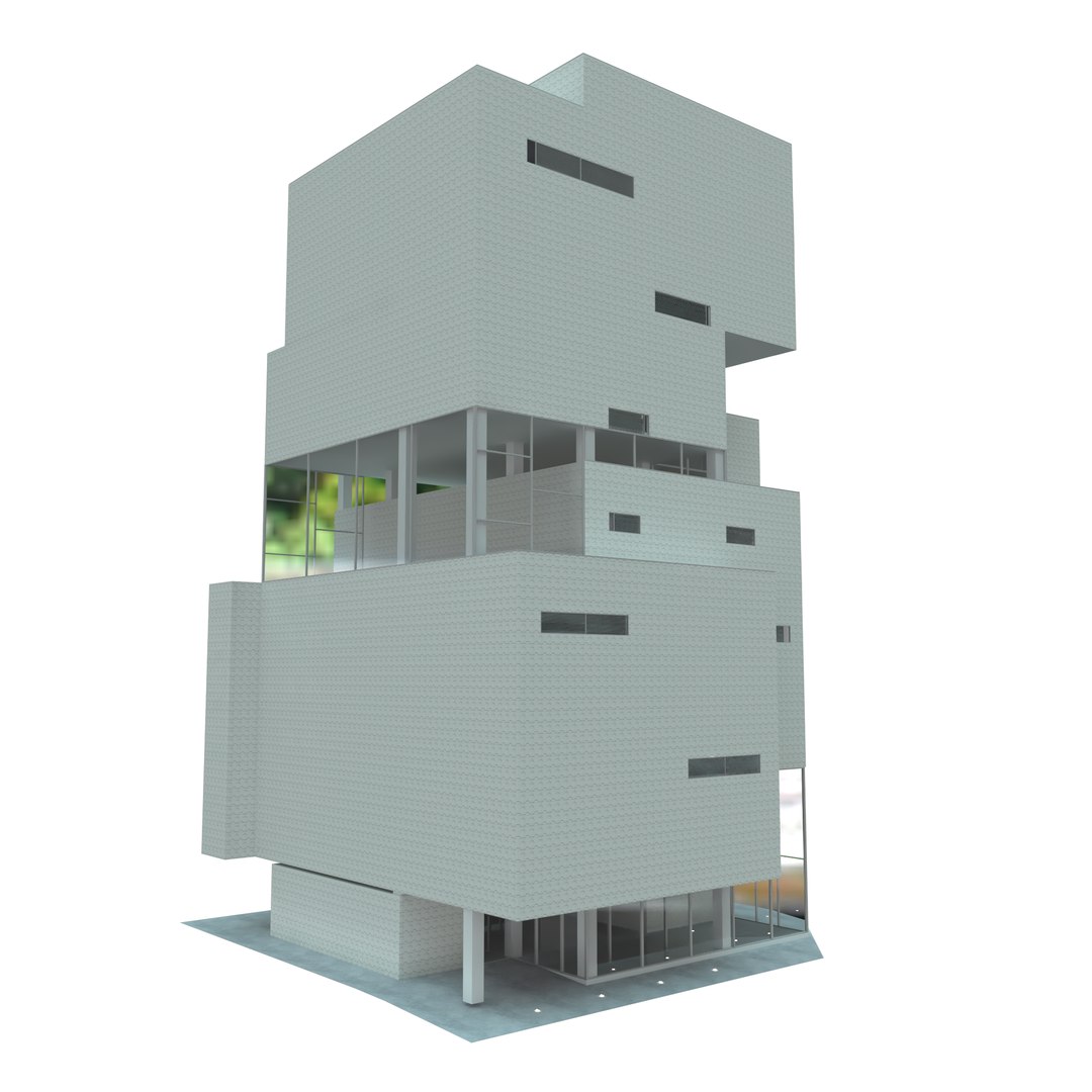3D Model FTown Building - TurboSquid 1807887
