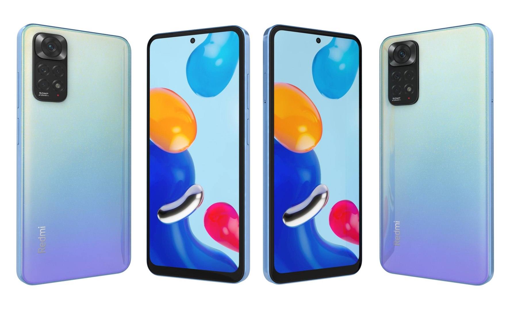 Xiaomi Redmi Note 11 All Colors 3D model - TurboSquid 1856938