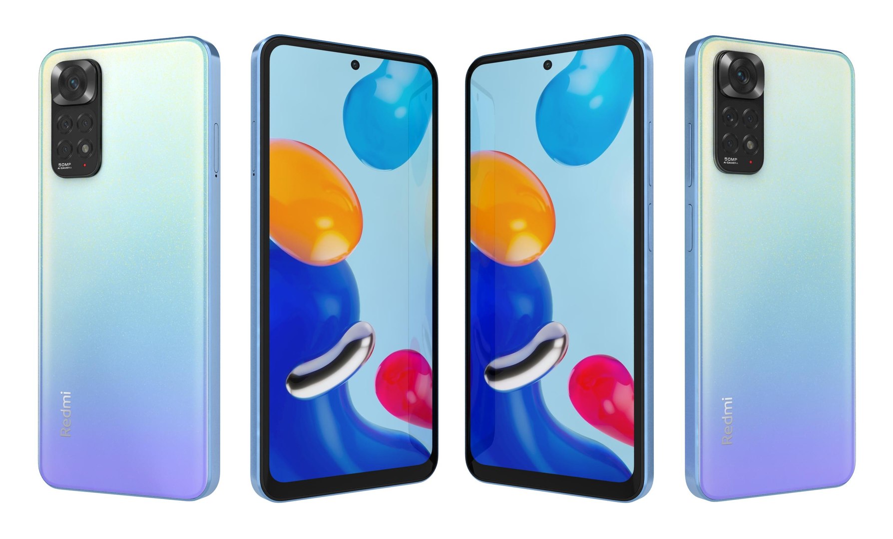 Xiaomi Redmi Note 11 All Colors 3D model - TurboSquid 1856938