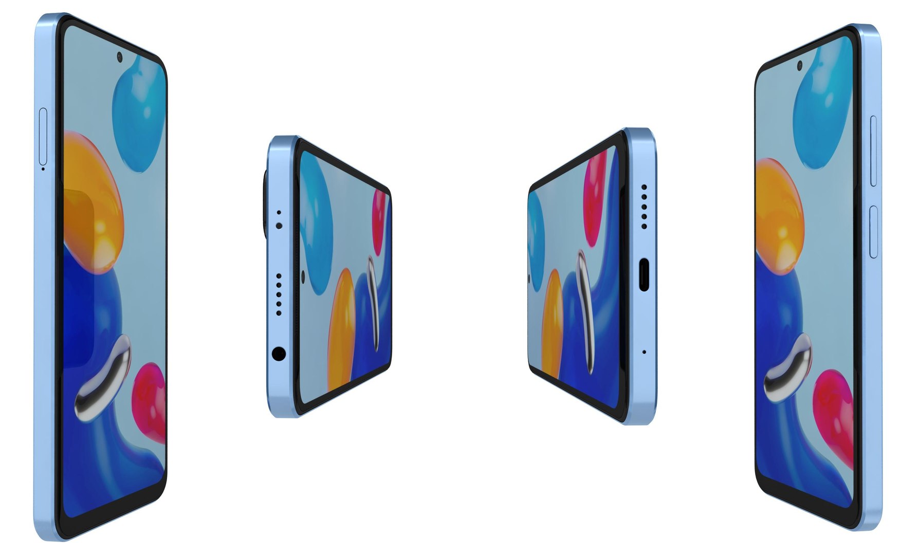 Xiaomi Redmi Note 11 All Colors 3D model - TurboSquid 1856938