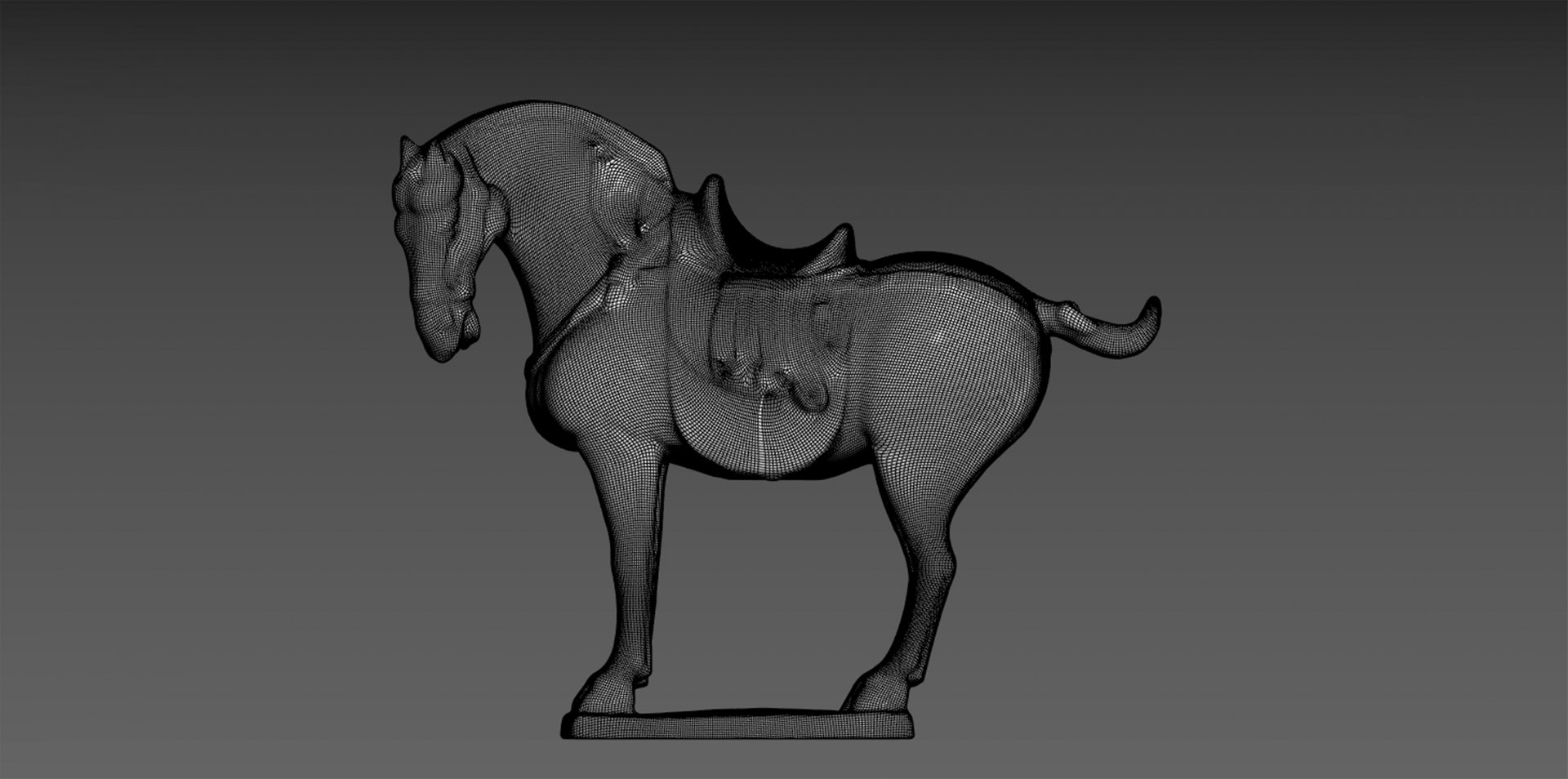 Tang Sancai Ceramic Horse Model - TurboSquid 2035156