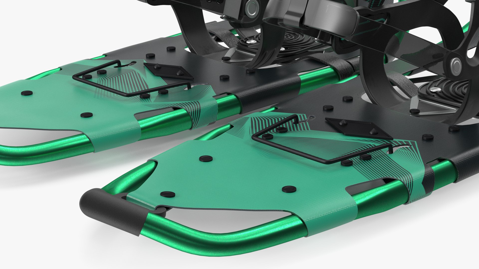 3D All Terrain Snow Shoes Green - TurboSquid 2146518