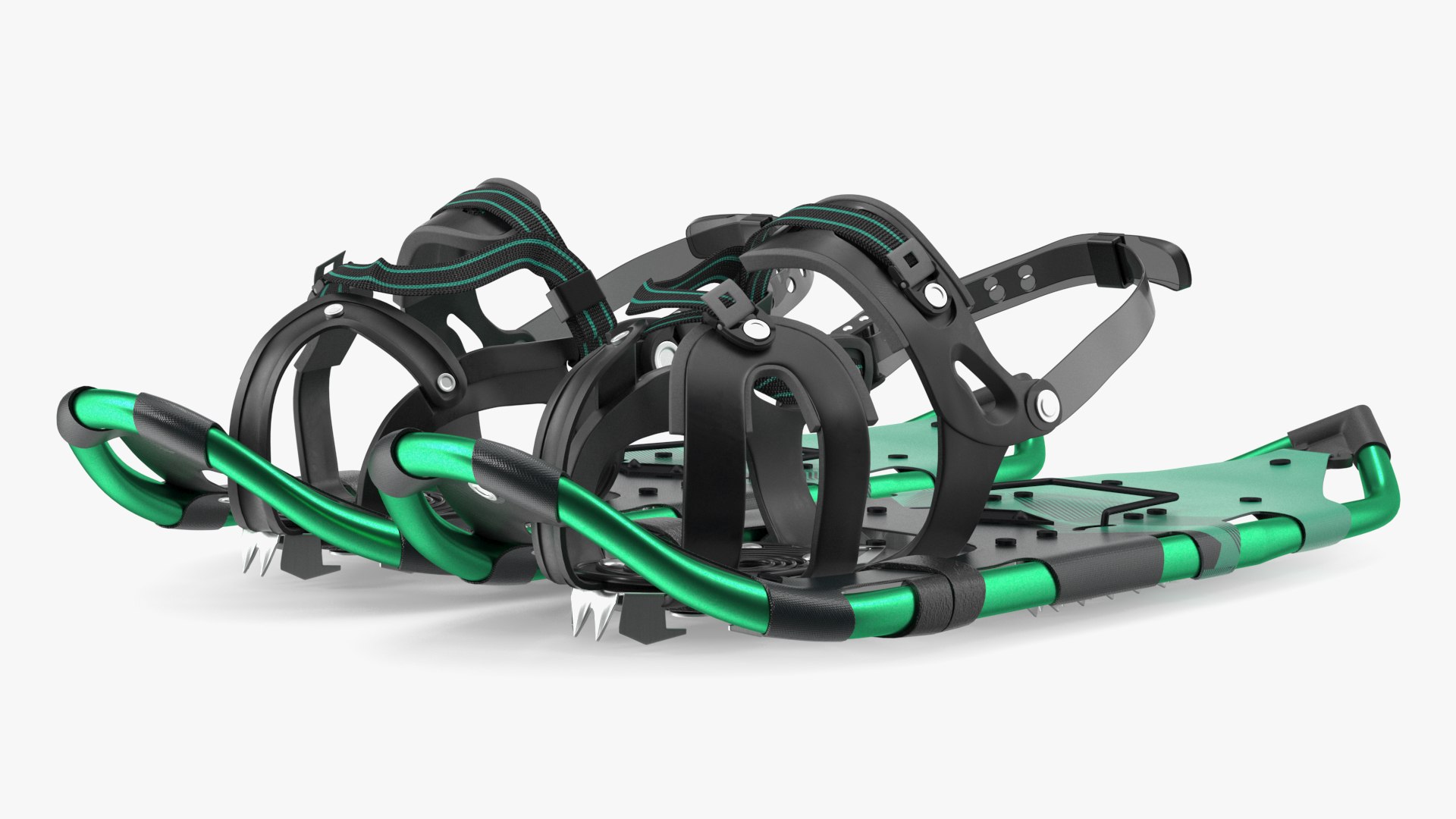 3D All Terrain Snow Shoes Green - TurboSquid 2146518