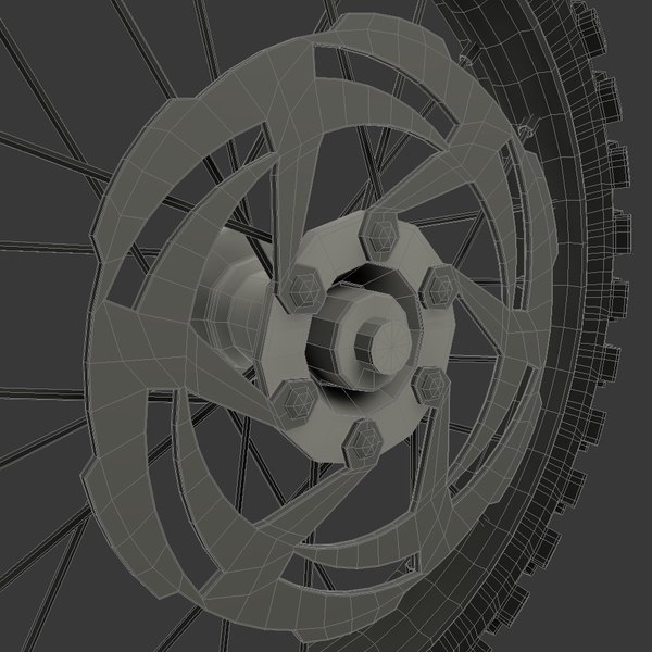 Motorcycle wheel 3D - TurboSquid 1169587