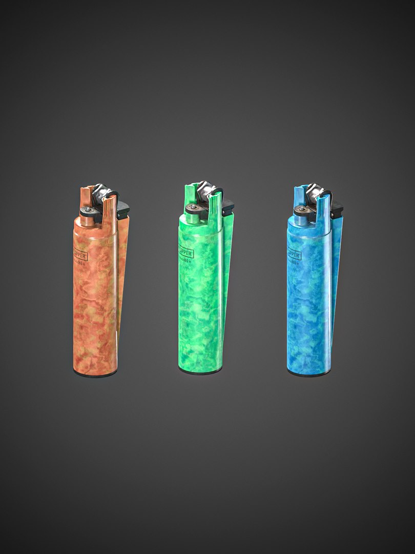 3D Lighter - TurboSquid 2044720