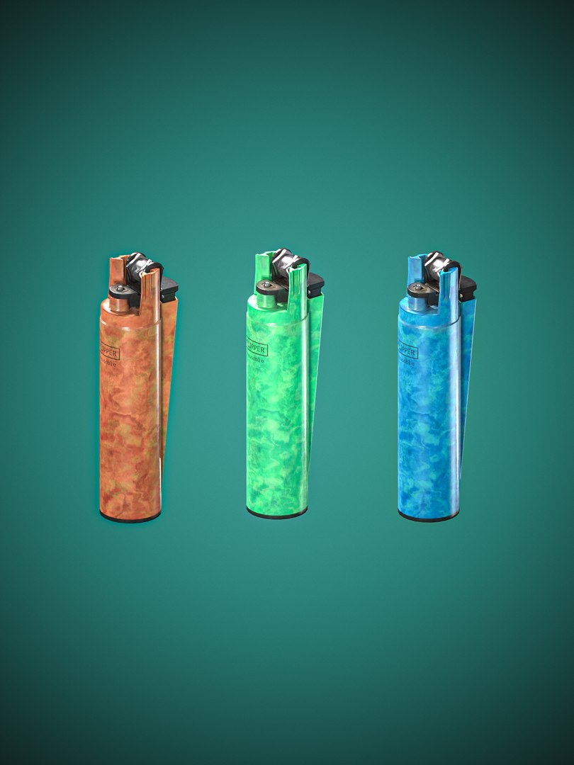 3D Lighter - TurboSquid 2044720