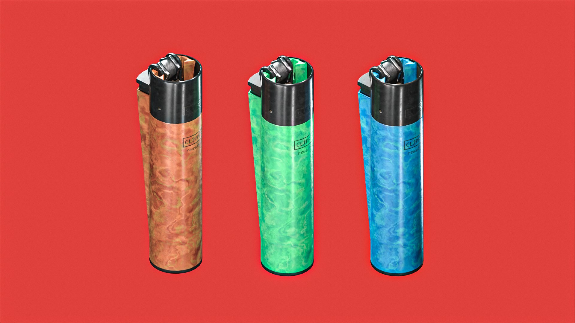 3D Lighter - TurboSquid 2044720