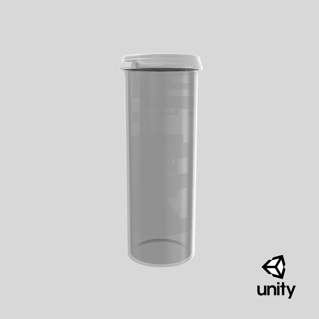 Pill Pod Vial 15dram 55ml Empty model - TurboSquid 2049688