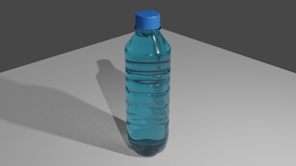3D Plastic Water Bottle model - TurboSquid 1760582