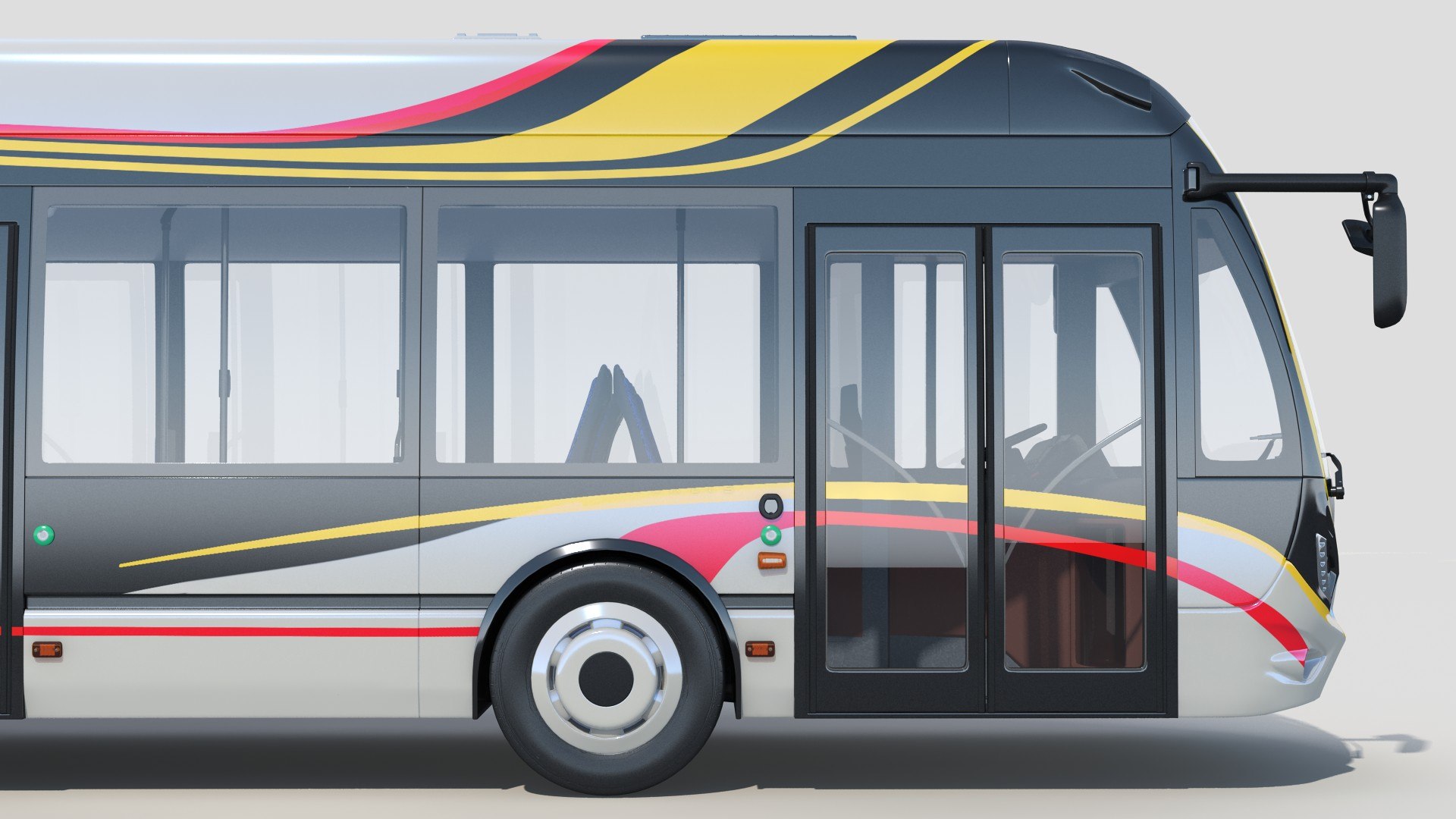 Free 3D electric hybrid trolleybus trolley - TurboSquid 1685568