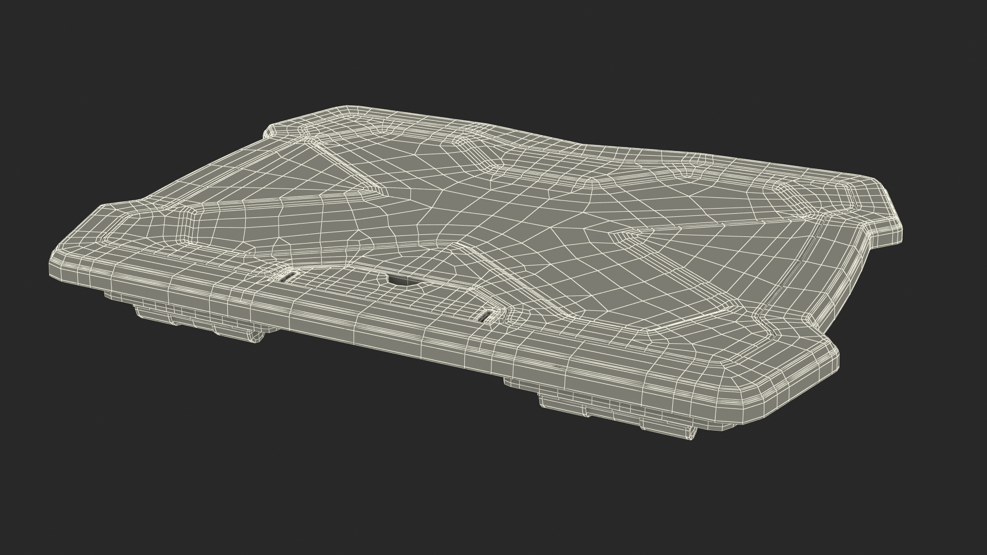 Gaming Laptop Cooler With RGB Fan 3D - TurboSquid 2025425