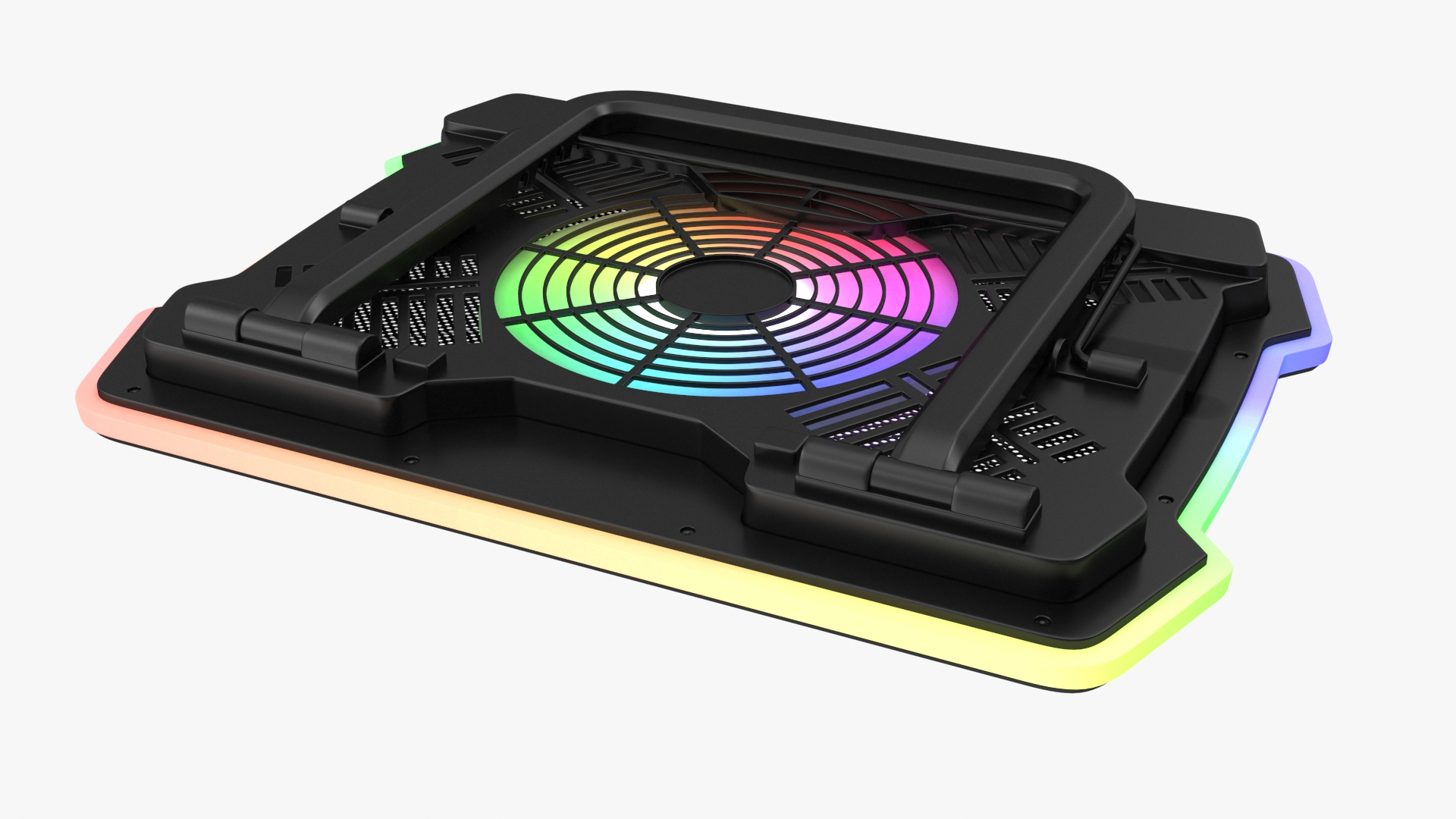 Gaming Laptop Cooler With RGB Fan 3D - TurboSquid 2025425