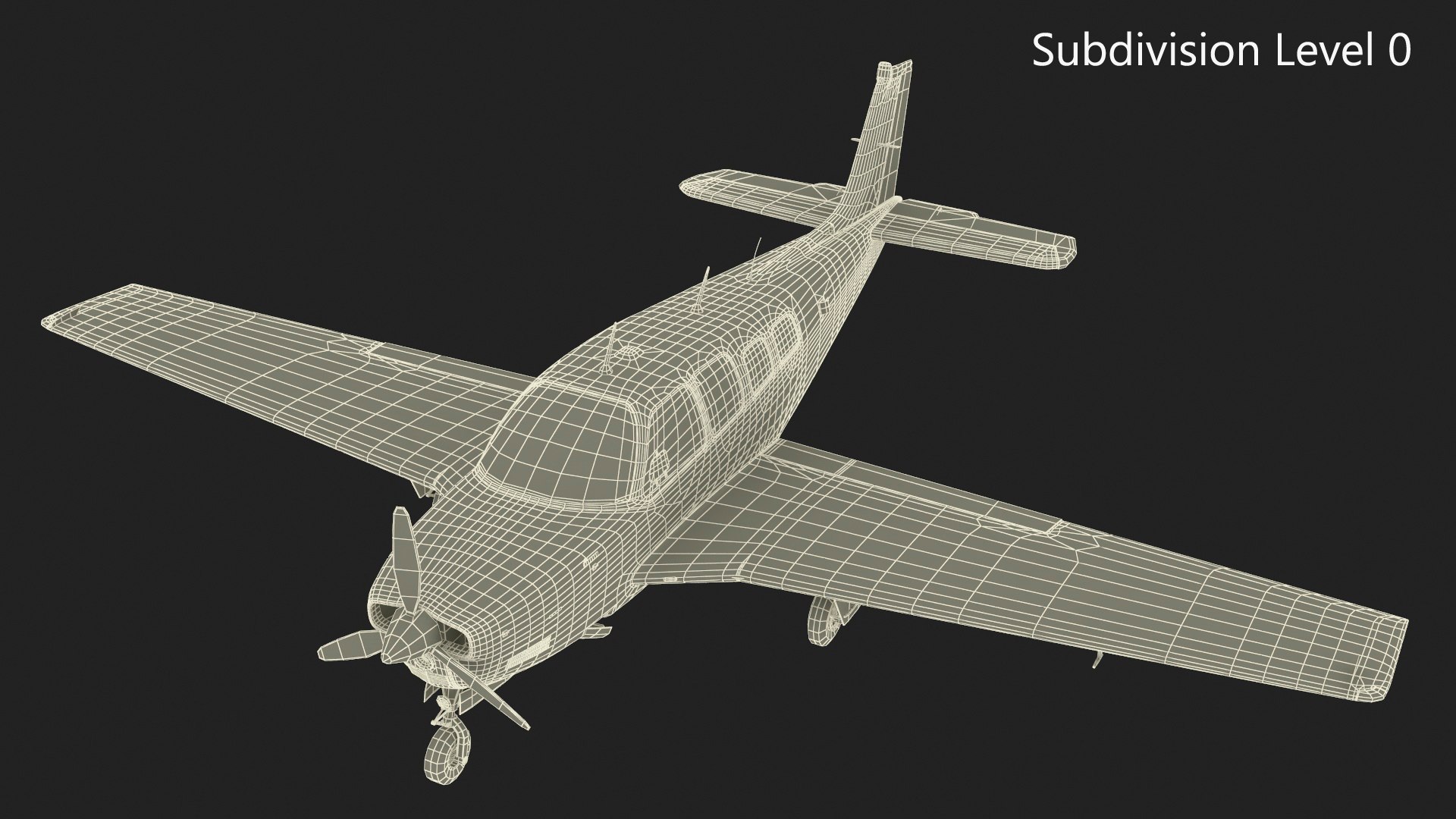 3D Beechcraft Bonanza Plane - TurboSquid 2161283