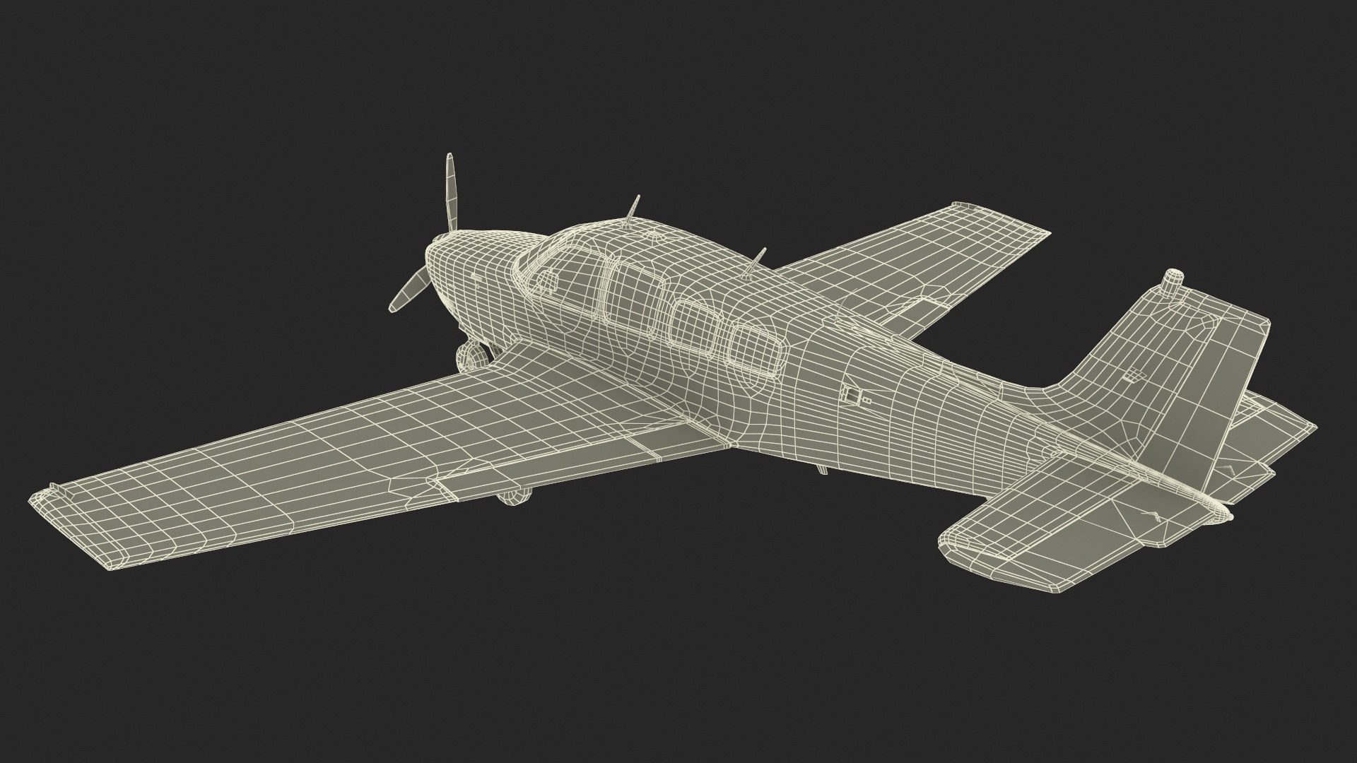 3D Beechcraft Bonanza Plane - TurboSquid 2161283