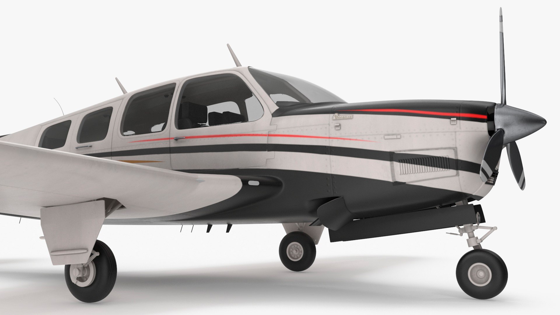 3D Beechcraft Bonanza Plane - TurboSquid 2161283
