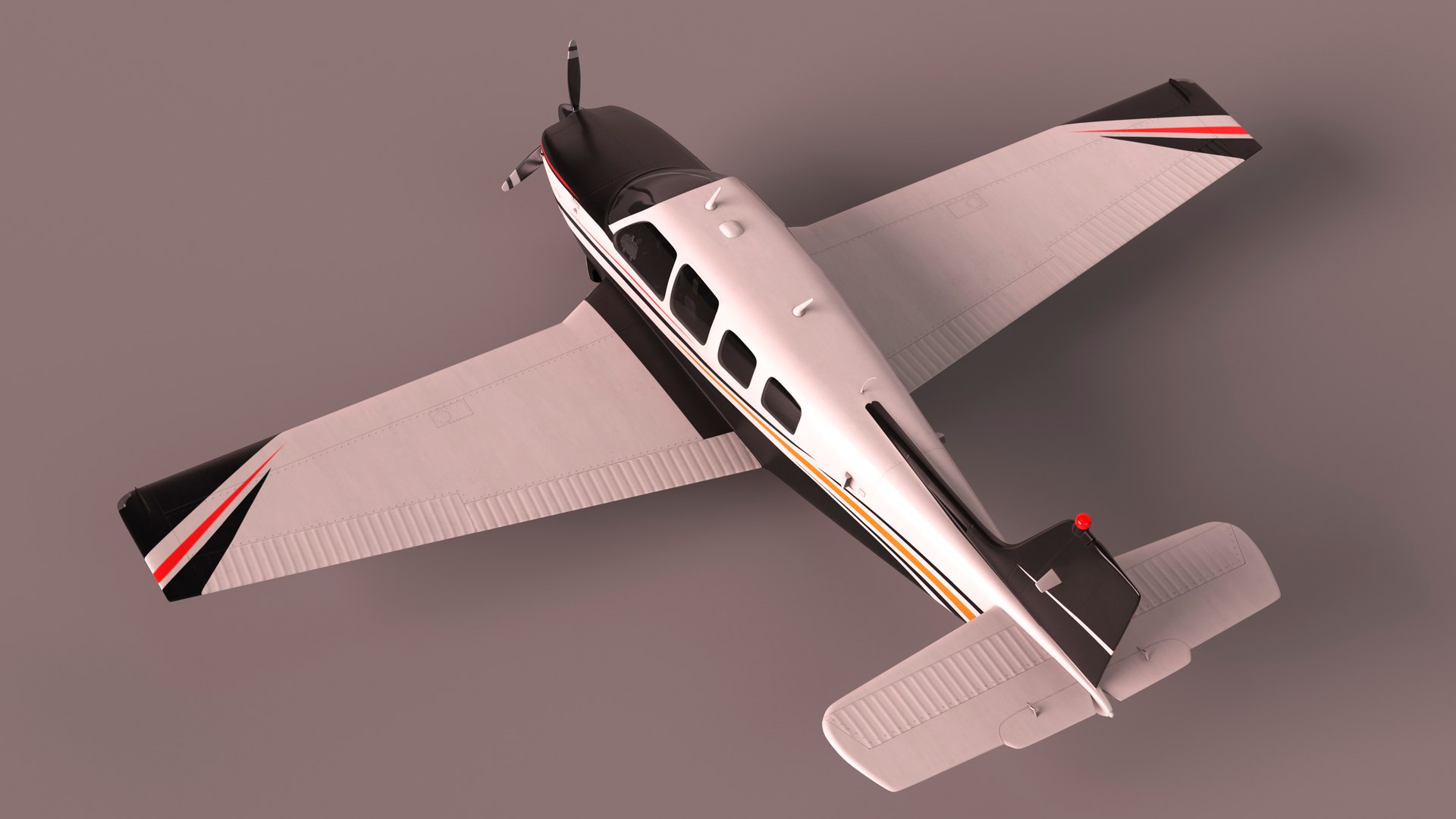 3D Beechcraft Bonanza Plane - TurboSquid 2161283