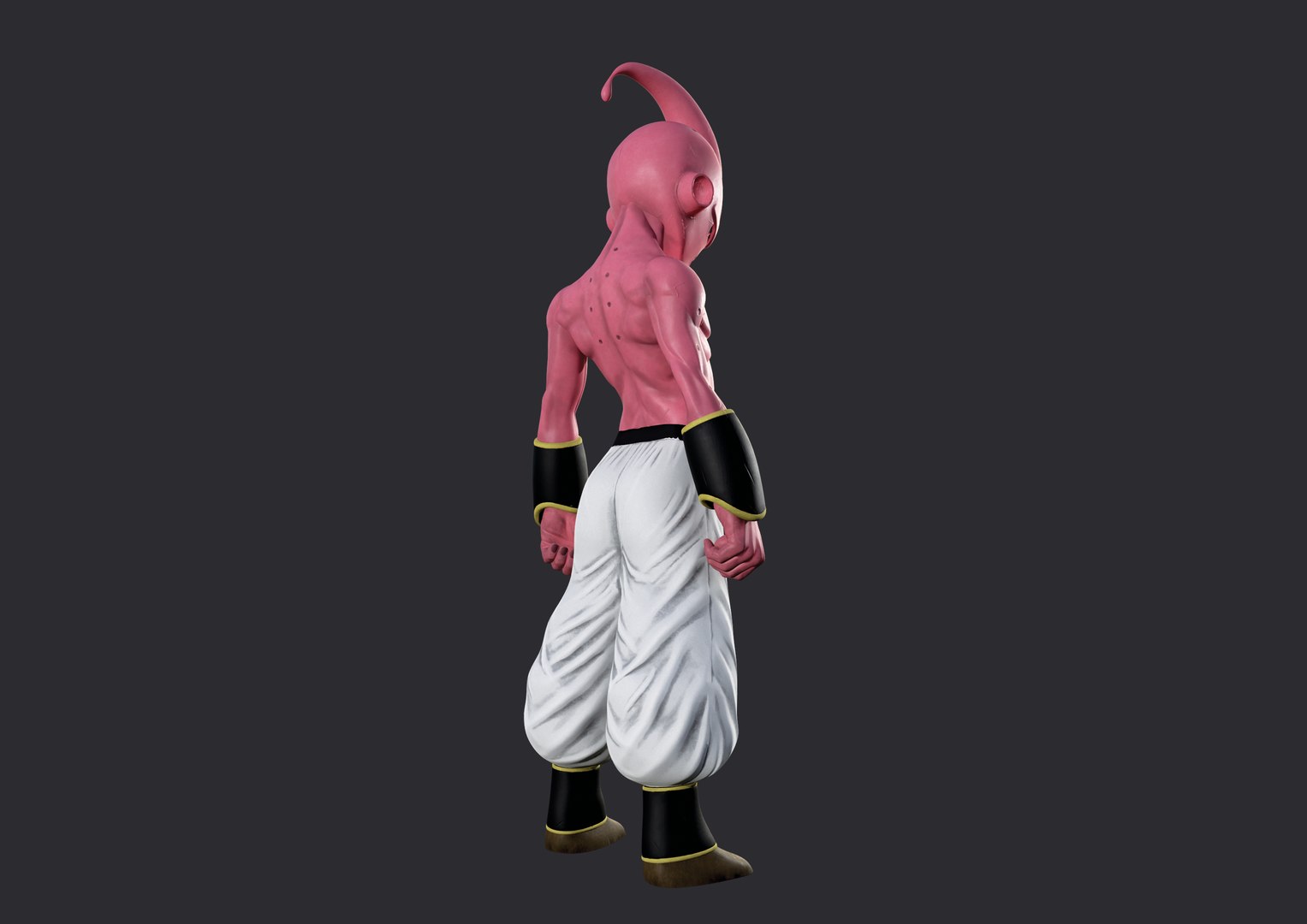 3D Model Majin Buu Low Poly 3D Model - TurboSquid 2053513