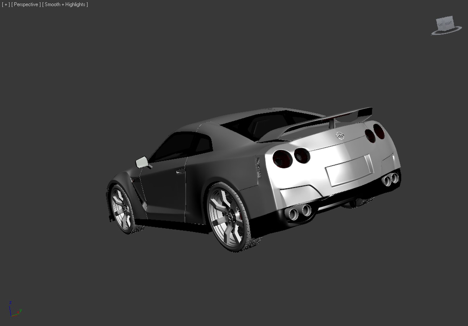3d Nissan Skyline R35 Gtr