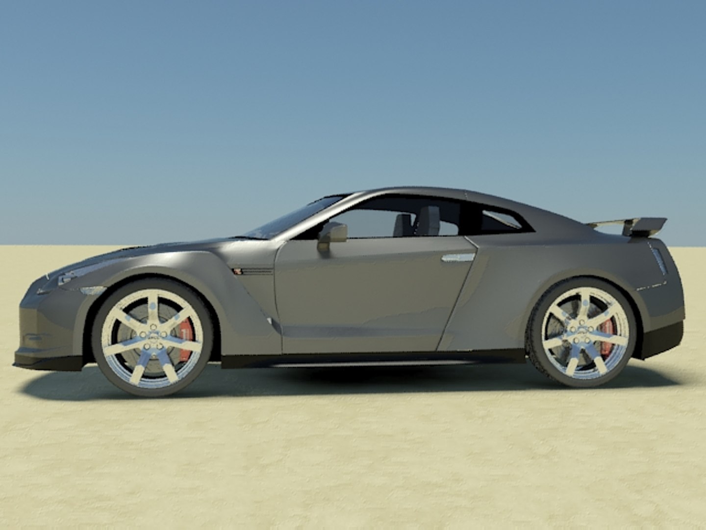 3d Nissan Skyline R35 Gtr
